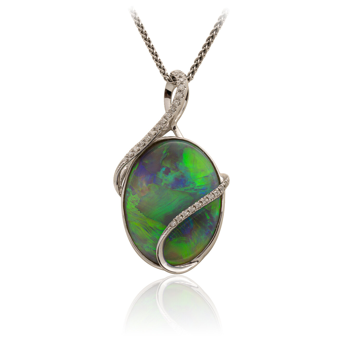 Black Opal Pendant Altmann Cherny